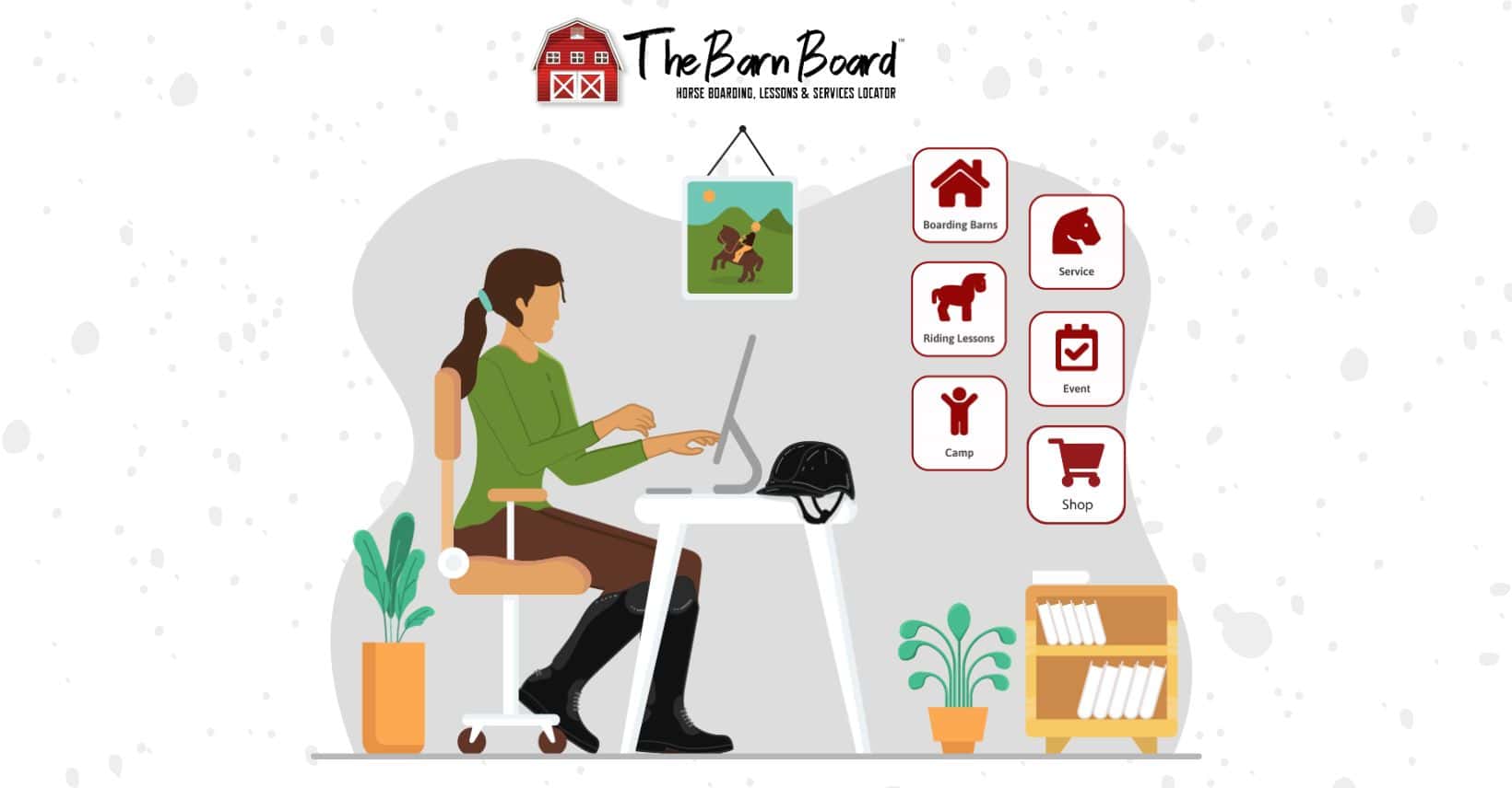 Sprucewood Tack Shop - The Barn Board